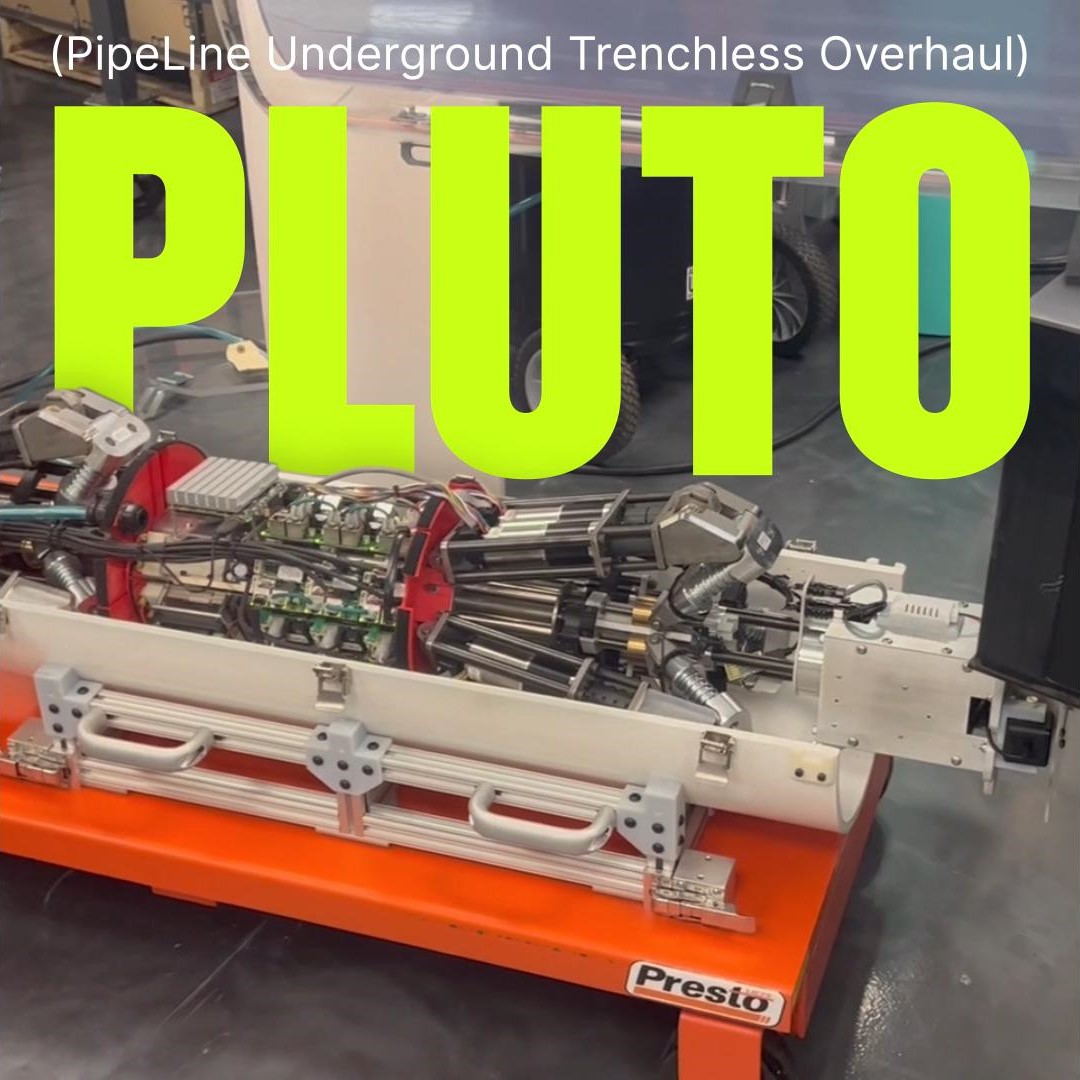 PLUTO to the Rescue: Agile Robot Takes Aim at the World’s Leaky Pipelines | GE Vernova News